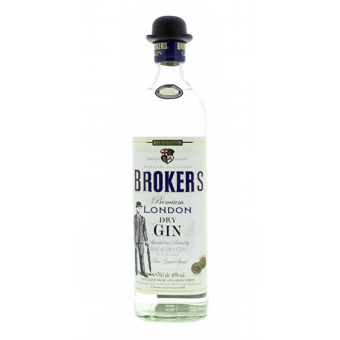 Broker's Gin 40° - 70cl - La cave Cdiscount