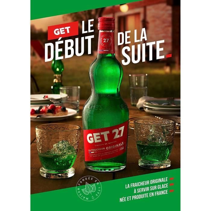 Magnum Get 27 - Liqueur de menthe - France - 17.9%vol - 150cl - La cave ...