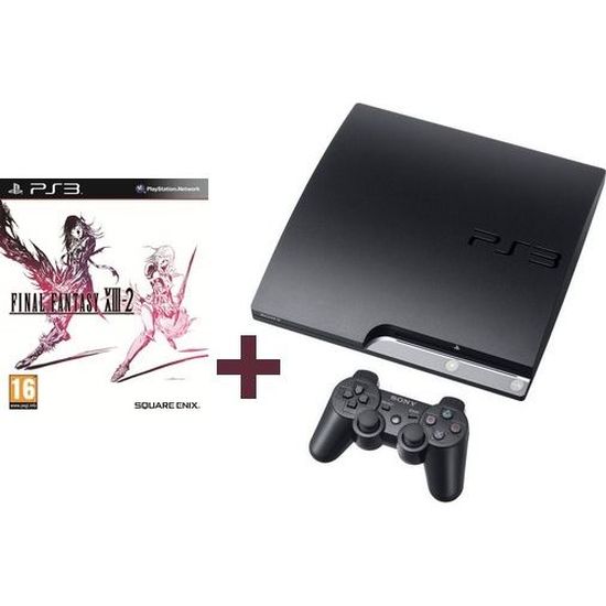 Console PS3 160 Go Noire + FINAL FANTASY XIII-2 - Cdiscount Jeux vidéo