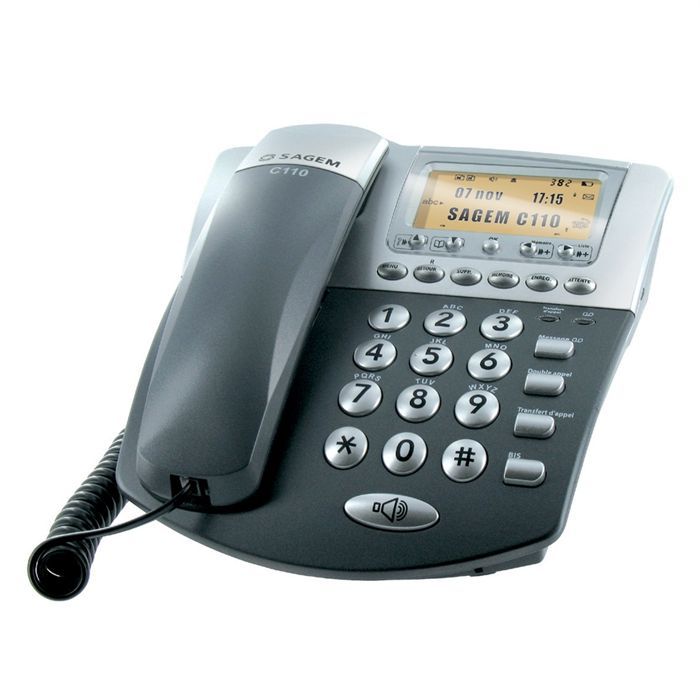 SAGEM C110 Gris - Cdiscount Téléphonie