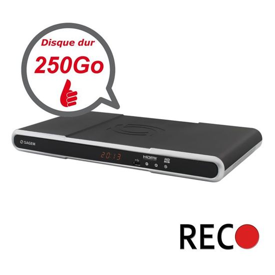 Recepteur TNT HD / Double Tuner / DD 250Go - Achat / Vente récepteur ...