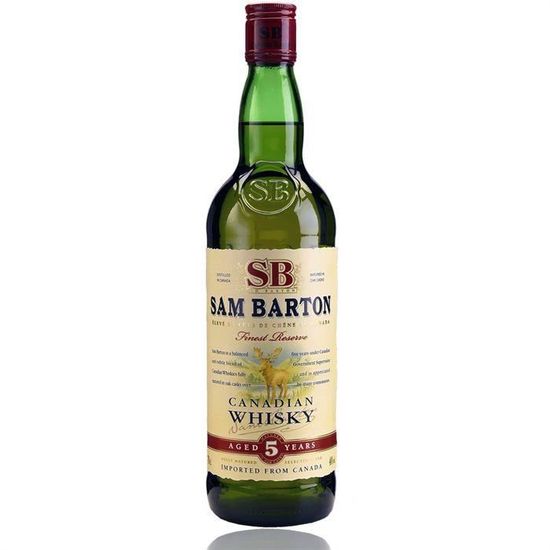 Sam Barton Whisky Canadien 70cl - Achat / Vente Sam Barton Whisky ...