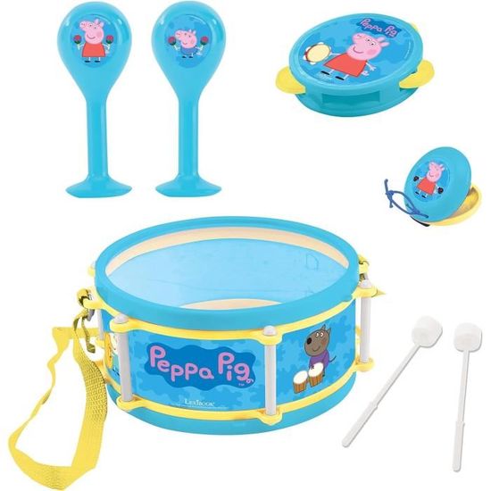 Lexibook - Set Musical Peppa Pig - 7 instruments - Rangement dans le ...