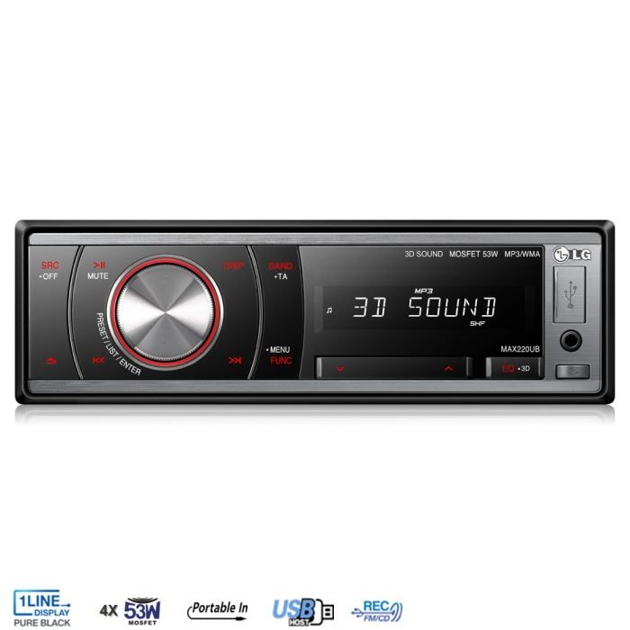 LG MAX220UB Autoradio USB - Achat / Vente autoradio LG MAX220UB ...