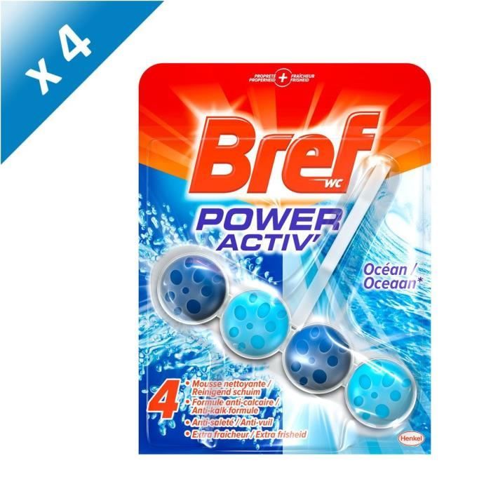 BREF WC Power Activ' Océan 4x50g - Cdiscount Au quotidien
