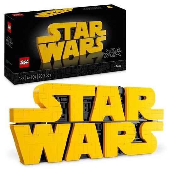 LEGO Star Wars 75407 Logo De Star Wars En Briques - Set De Construction ...