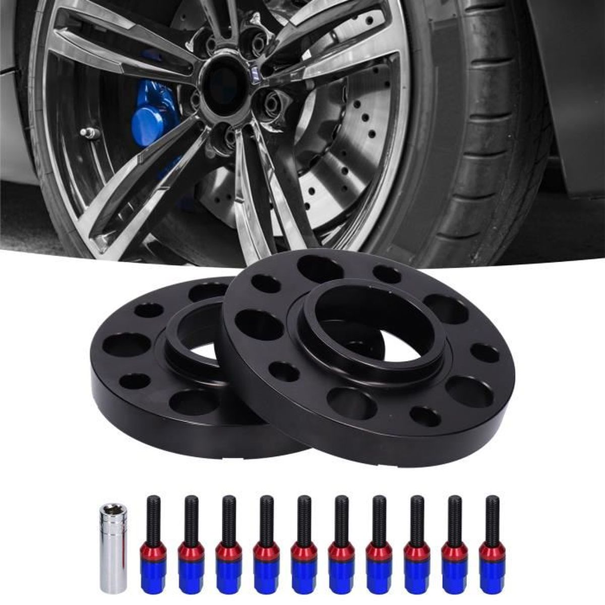 XUY-Kit D'Entretoise Roue 20 Mm Adaptateur De Centré Pour Cosses ...