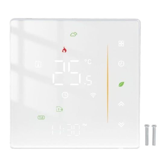 Thermostat Intelligent Wifi Programmable AKOZON - Pour Chaudière Domestique Eau Chauffage Au Sol ...