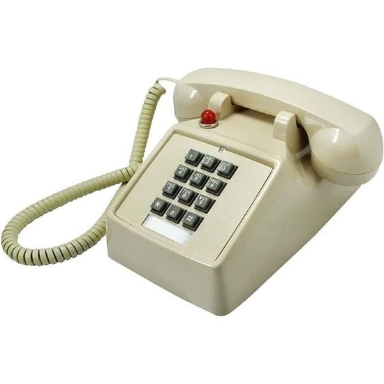 Téléphone Fixe Avec Fil Old School - Téléphones Fixes Pour ...