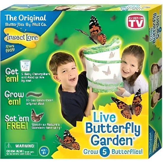 BUKI Elevage de papillons - Cdiscount Jardin