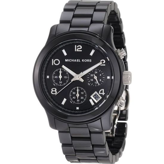 Montre Michael Kors Femme MK5162 - Quartz Analogique - Cadran noir ...
