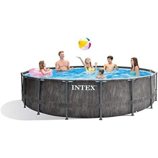 Intex - 26742NP - Kit Piscine Tubulaire Baltik (Ø)4,57 X [21 ...