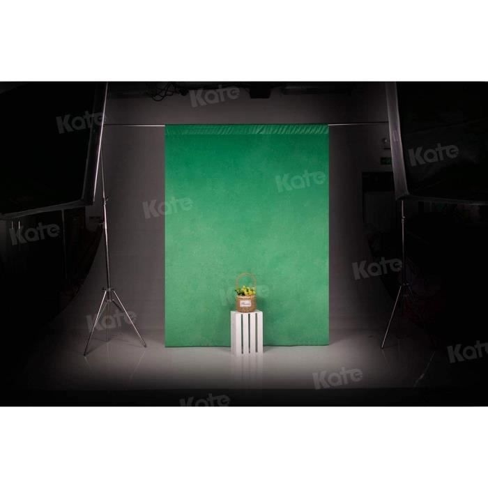 6.5x10ft-2x3m écran Vert Fond Photo Professional Lavable Portable ...
