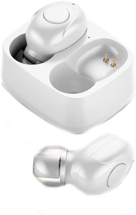 Mini Oreillette Bluetooth Sans Fil Touch Light Bouchons D'Oreille Anti ...