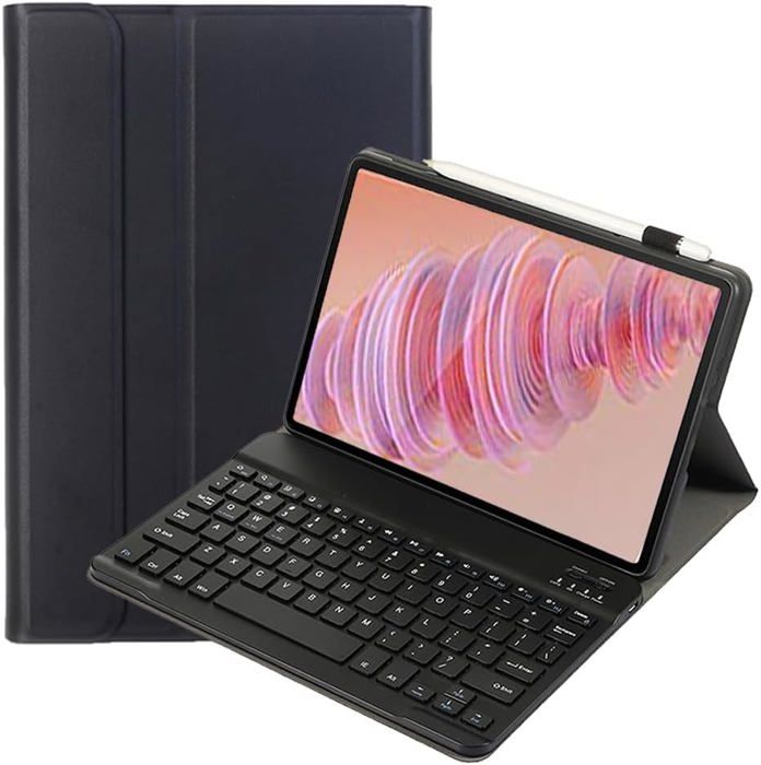 Étui Clavier pour Lenovo Tab Plus 11,5" Coque avec Clavier Bluetooth sans Fil Amovible ...