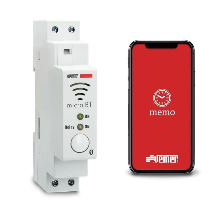 VEMER VE797200 Micro BT – Interrupteur horaire astronomique Bluetooth 1 ...