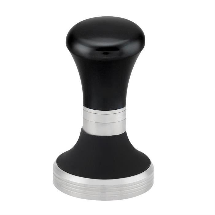 Presse à café réglable bourroir à base plate de haricots secs en acier ...