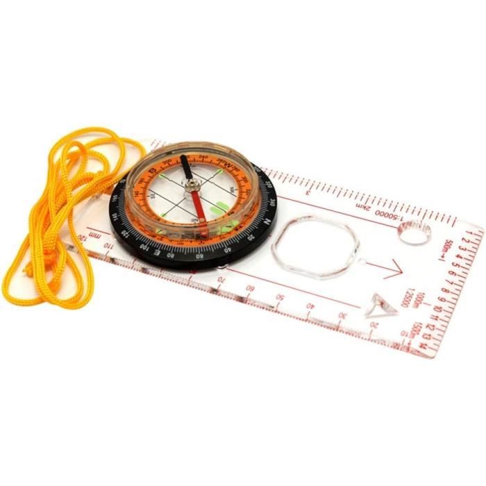 Camping En Plein Air Directional Boussole Carte Échelle Ski Race ...