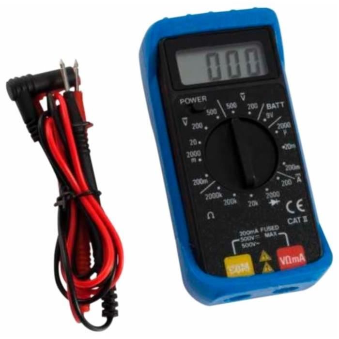 Multimètre digital portatif ZECA 600 W, idéal pour tout les petits ...
