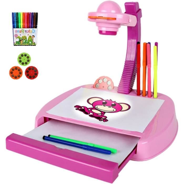 Planche à dessin de projection avec lumière et tiroir, projecteur ...