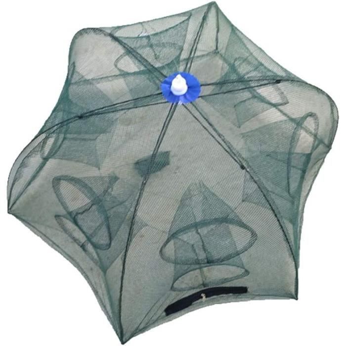 Filet de pêche Portable Cage de crevettes en Nylon Automatique Pliable ...