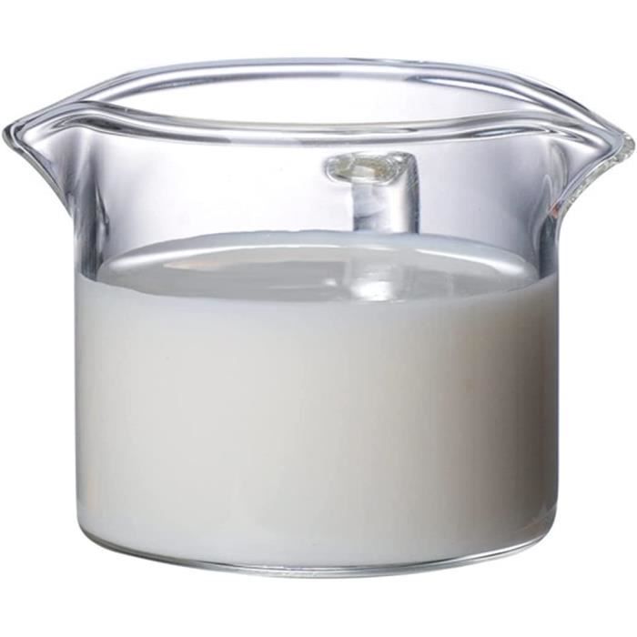 Sauciere Double Bouche Pichets à Lait Petit Verre Milieu de la Tasse ...