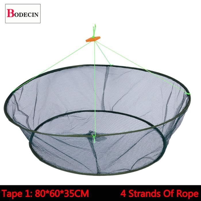 Filet de pêche pliable en Nylon, filet de pêche,'atterrissage,'appât ...