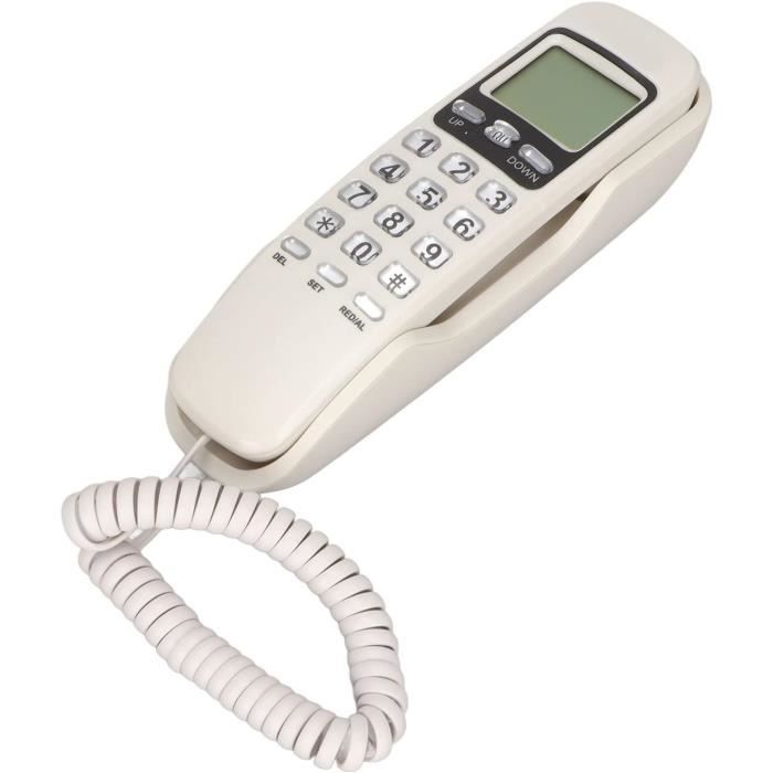Téléphone Fixe Filaire,Téléphone Filaire Affichage Du Calendrier ...