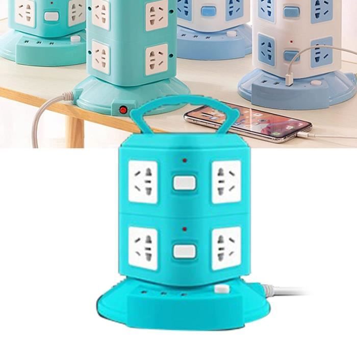 Prise De Courant, Multiprise Verticale Multifonctionnelle 220V 10A Pour ...