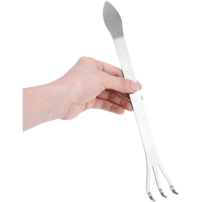 Râteau À Bonsaï,3 Broches Bonsai Râteau En Acier Inoxydable Hand Rake ...
