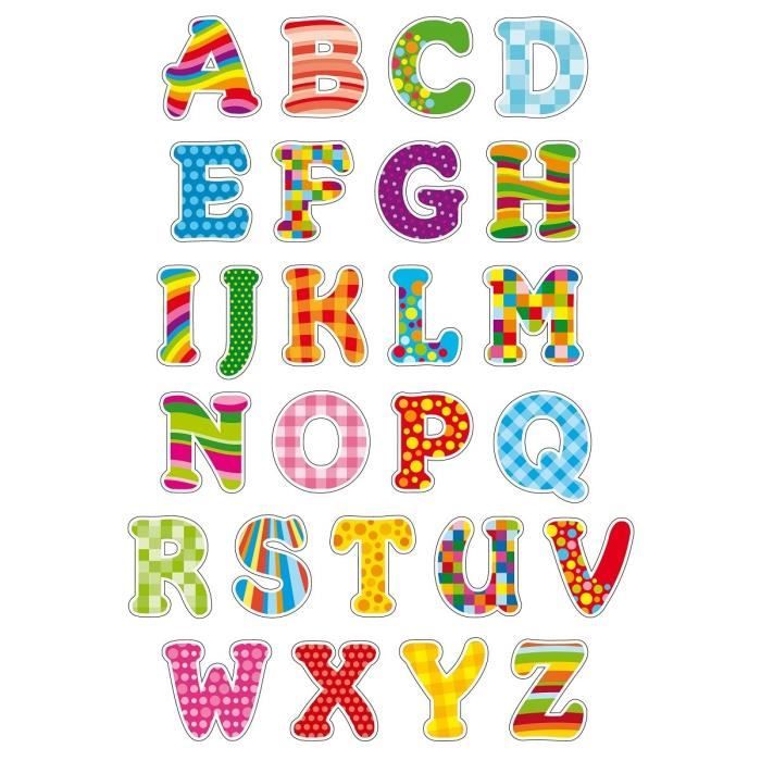 CTOP 52 Gommettes Alphabet 1 - Cdiscount Jeux - Jouets