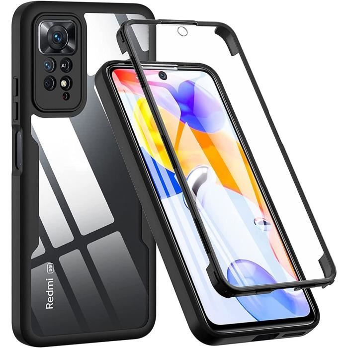 Coque de protection 360° - E.F.CONNECTION - Pour Xiaomi Redmi Note 11 ...