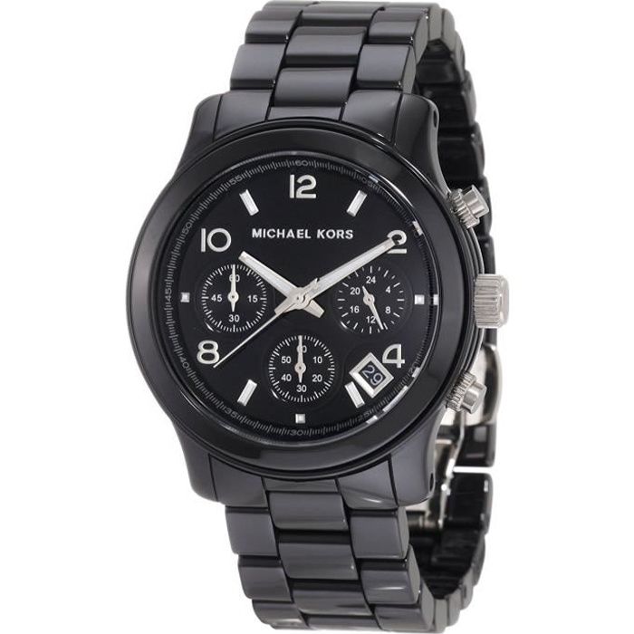 Montre Michael Kors Femme MK5162 - Quartz Analogique - Cadran noir ...