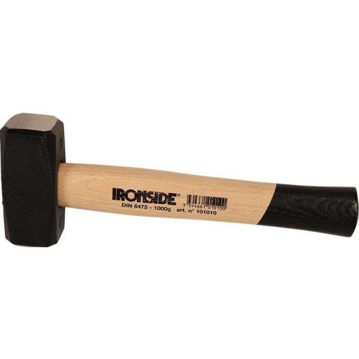 Massette - Ironside - Angle abbatus - Manche bois - 1Kg - Cdiscount ...