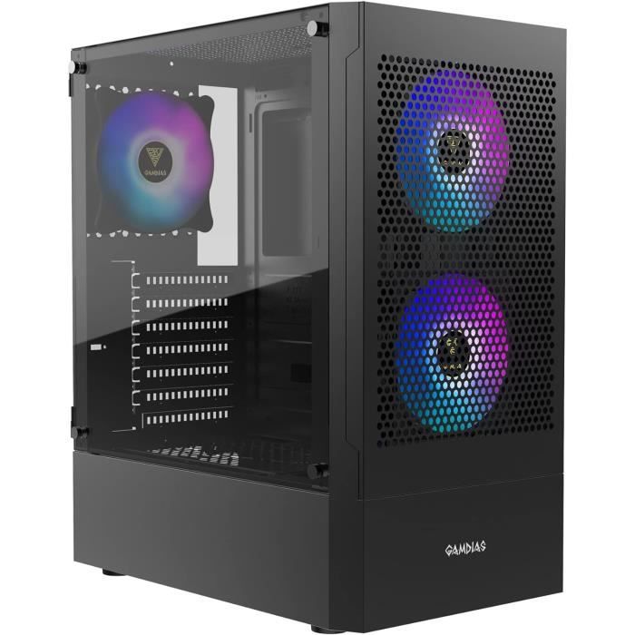 Pc Gamer Boitier, Boîtiers Gaming Atx Moyen Tour Vide, Airflow Mesh ...