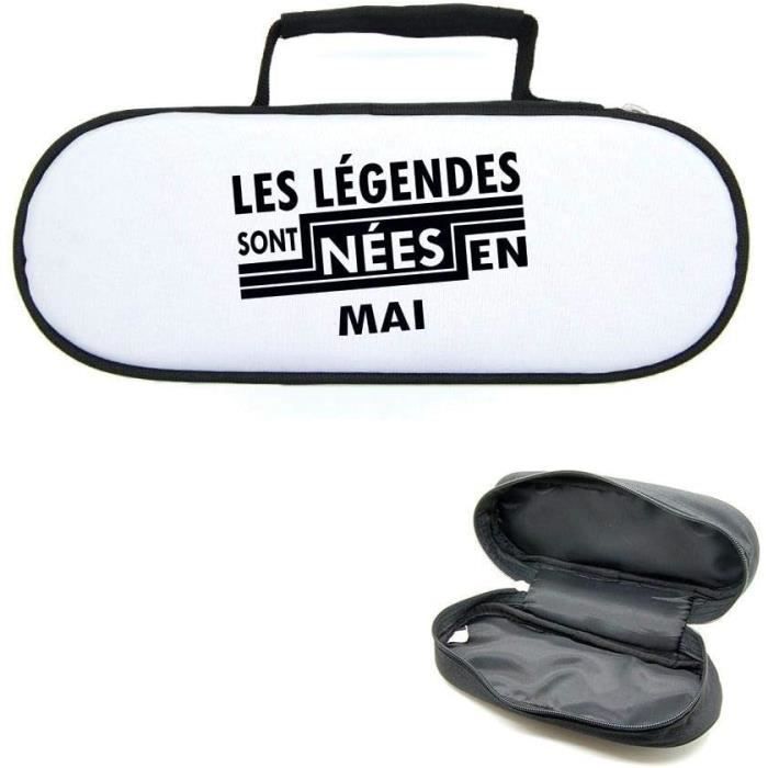 Mygoodprice Sacoche Housse pour Boules de pétanque légendes nées en ...