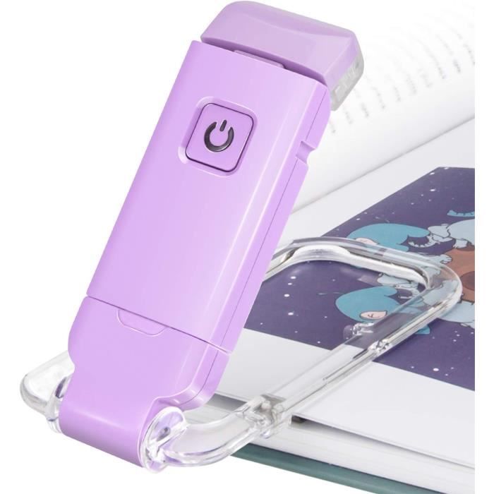 HONWELL Lampe de lecture à pince à LED, Lampe de livre pour livres au ...