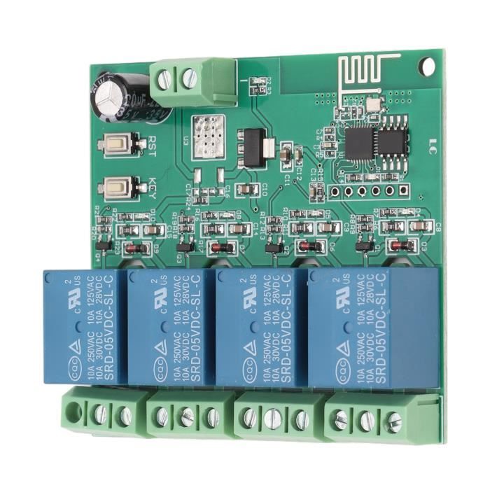 Module Relais 4 Canaux Surenhap Esp8266 Contrôle à Distance