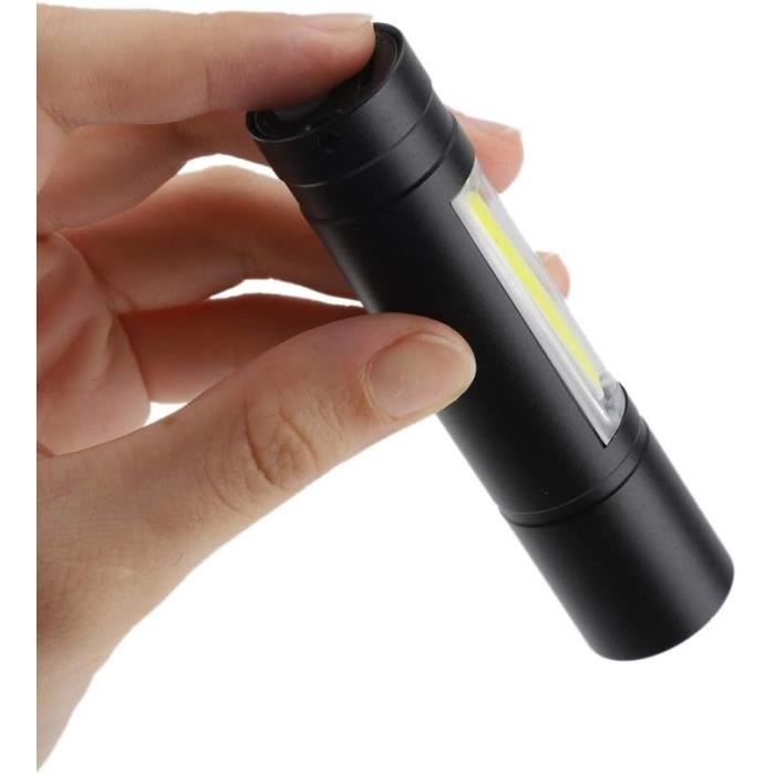 Lampe Torche Rechargeable, Étanche Zoom Xpe Led, Petite Lampe Stylo De ...