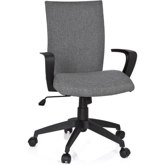 723040 Chaise De Bureau, Siège Pivotant Soft Gris Au Design Futuriste ...
