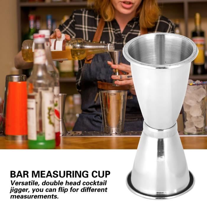 Doseur à Cocktail Alcool Boisson Vin en Acier Inox Cup pour Mesure Bar ...