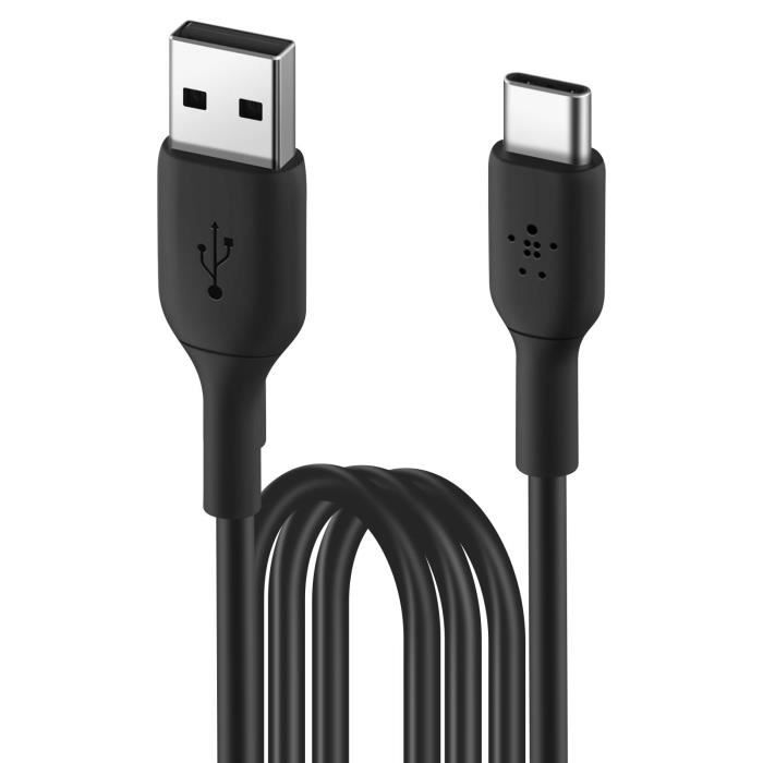 Câble USB vers USB-C - BELKIN - 1m - Ultra-résistant - Charge et ...