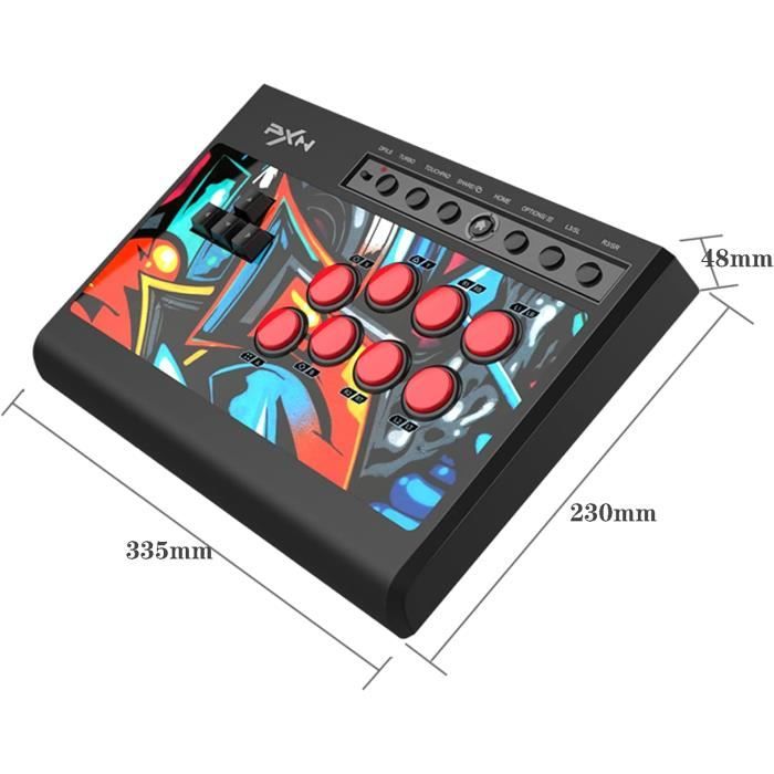 Pc Arcade Stick X8 Usb Arcade Stick Combats Joystick Champ De Jeu Pour ...