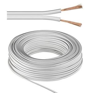 Cable électrique 2 x 0,5 50m - Cdiscount