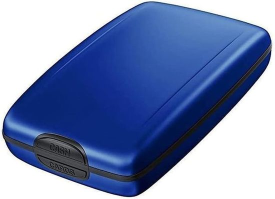 Rfid Secure Cash And Cards Wallet, Aluminium Bankcard Blocking Hard ...