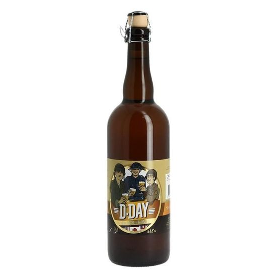 D-DAY Bière Blonde 75CL - La cave Cdiscount