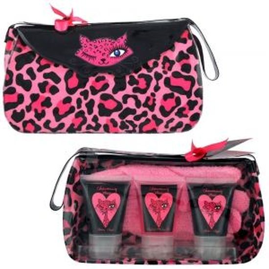 Trousse de Bain - Charming Mew - Fleurs de Rose - Cdiscount Au quotidien