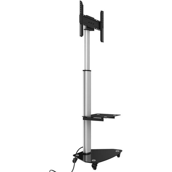 Proton 300 Support Tv Mobile Avec Étagère Pour Tv De 37-70" 40 Kg ...
