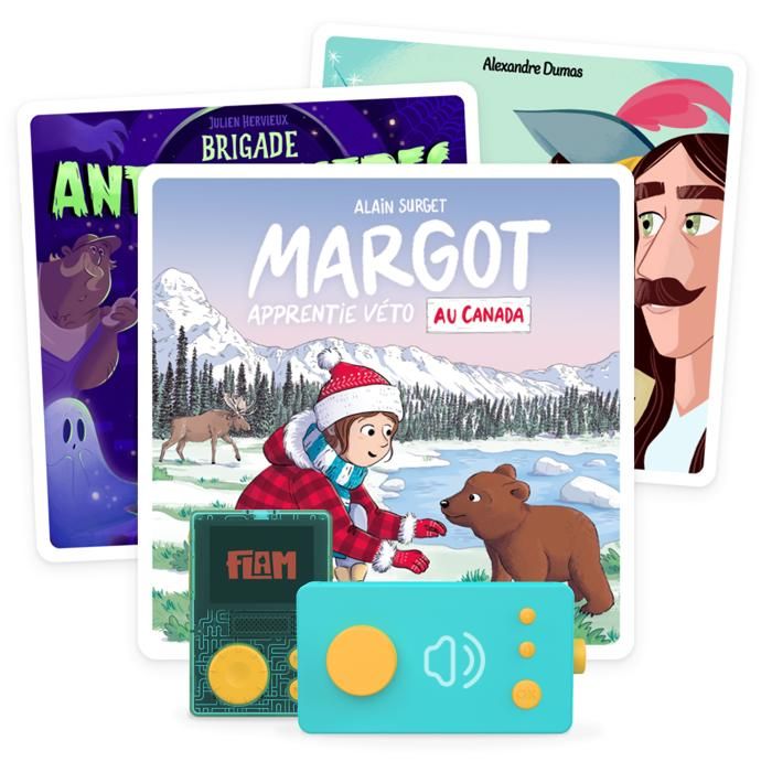 Pack 3 livres audio interactifs - Lunii - dès 7 ans - À écouter sur la ...