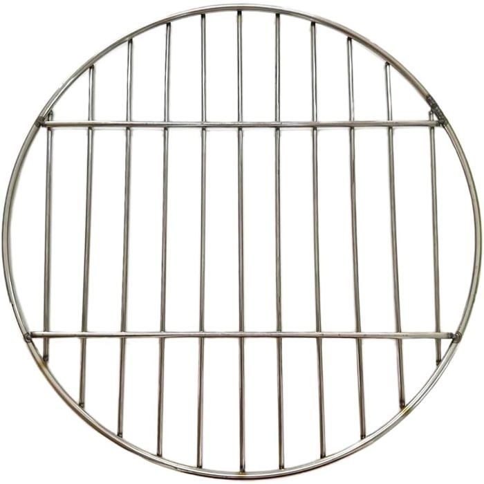 Bekasa 38 cm Round Stainless Steel Barbecue Grill Accessories for Grill ...